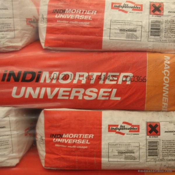 Mortier prêt à l'emploi en sac de 35 kg - mdmateriaux.com